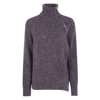 MRZ Col roul&eacute;s - Femme - Pulls - Brun - Taille: 38 FR