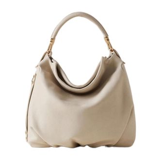 Borbonese Damen, Taschen, Wei&szlig;, ONE SIZEGr&ouml;&szlig;e