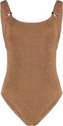 Hunza G maillot de bain Nile Domino - Marron