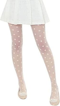 Generic 1 paire de collants en forme de coeur pour femme, r&eacute;sille extensible &agrave; pois transparents, collants haute &eacute;lasticit&eacute; avec petits coeurs, bas antyhose &agrave;