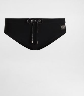 Dolce & Gabbana Speedo Alto - Mann Beachwear Schwarz Jersey 7