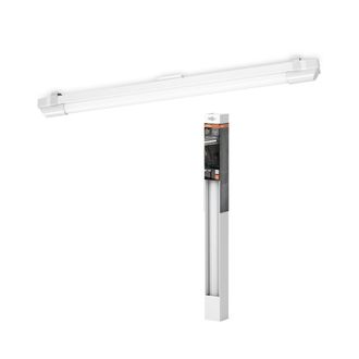 Osram LED-Lichtleiste 60cm, neutralwei&szlig; 4000K, 1320 Lumen, Decken- & Wandleuchte, werkzeuglose Installation, Energiesparleuchte IP20, 12W, wei&szlig;
