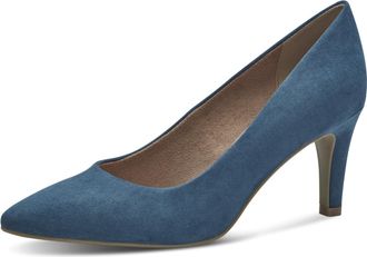 s.Oliver Damen Pumps Spitz mit Stilettoabsatz, Blau (Blue), 37 EU