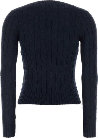 Polo Ralph Lauren Cable-Knit Cotton Sweater - Navy