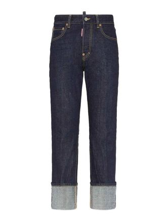 Dsquared2 Jean Droit - Bleu Fonc&eacute;