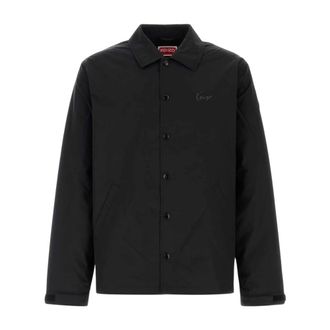 Kenzo Signature Leichte Coach Jacke - - Jackets - Herren - Schwarzk - L
