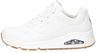 Skechers Femme Uno Stand On Air Femme Chaussures Sneakers, White Durabuck, 38 EU