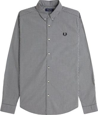 Fred Perry Homme, Chemises, Noir, Taille: 2XL Blouses & Chemises
