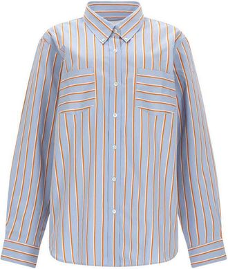 Dries Van Noten Chemise - Bleu Clair