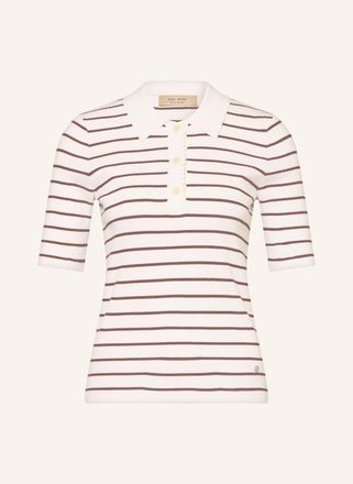 Mos Mosh Mos Mosh Strick-Poloshirt Mmcaliz braun