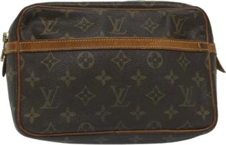 Louis Vuitton Pre-owned Toile pochettes-minaudieres - Femme - Pre-owned - Brun - Taille: ONE Size