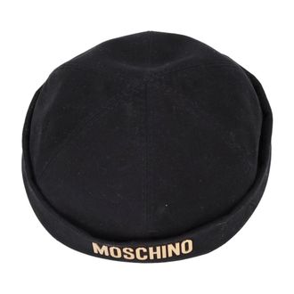 Moschino Homme, Accessoires, Noir, Taille: ONE Size Chapeaux Noirs