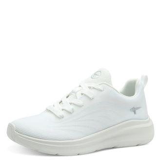 Tamaris Comfort Damen Sneaker flach Sportlich Vegan, Wei&szlig; (Offwhite), 38 EU