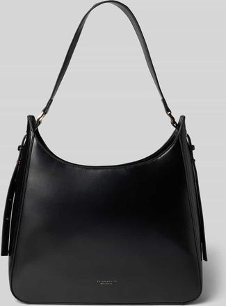 Seidenfelt Manufaktur Hobo Bag mit Label-Detail Modell Arvaja