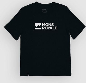 Mons Royale Merino Icon Relaxed Funktionsshirt black