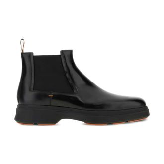 Santoni Chelsea Bottes - Homme - Chaussures - Noir - Taille: 44 EU