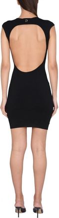 Dsquared2 Slim Fit Crossbar Dress - Black