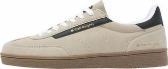 British Knights Herren Revival Sneaker, Beige/schwarz, 46 EU