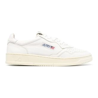 Autry Homme, Chaussures, Blanc, Taille: 45 EU Medalist Low Baskets