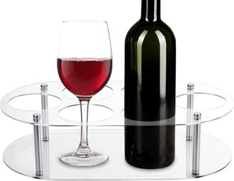 Generic Tumbler Organizer f&uuml;r Wasserflaschen, Aufbewahrungsregal mit 6 F&auml;chern f&uuml;r Getr&auml;nke, Speisekammer, Arbeitsplatte, K&uuml;che, Zuhause