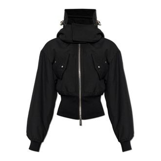 Dsquared2 Veste isol&eacute;e avec capuche amovible - Femme - Vestes - Noir - Taille: 38 FR