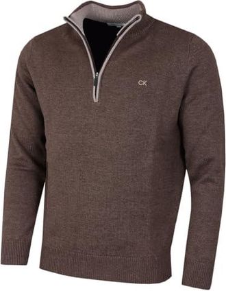 Calvin Klein Pull de Golf CK 2023 pour Homme - Marne de Gazon - XXXL