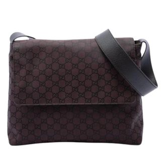 Gucci Pre-owned Nylon Umh&auml;ngetasche - - Pre-owned - Damen - Braun - ONE SIZE