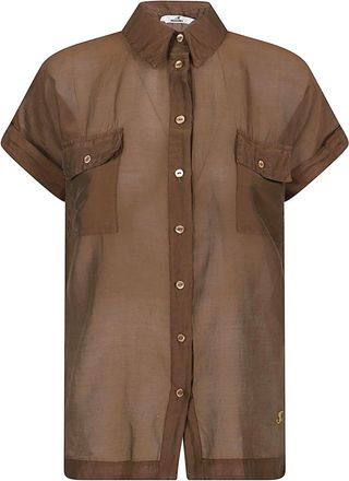 Mason's Femme, Blouses et Chemises, Brun, Taille: 40 FR Natalie Mc Shirt