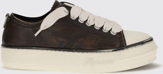 Represent Rep-Cap Sneaker aus Distressed-Leder mit Gummikappe