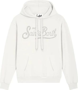 Saint Barth Femme, Sweatshirts et sweats &agrave; capuche, Blanc, Taille: 36 FR Virginia SweaT-shirt