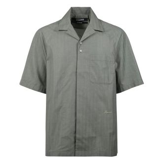 Jacquemus Herren, Shirts, Gr&uuml;n, LGr&ouml;&szlig;e