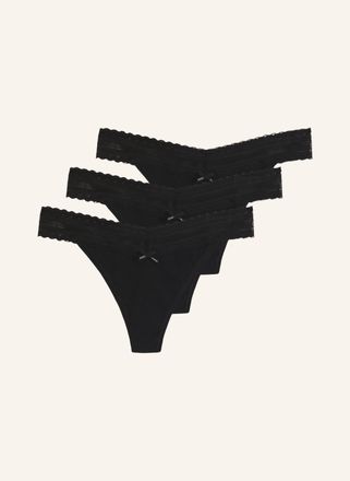 HUGO BOSS Hugo Briefs Triplet Lace String schwarz