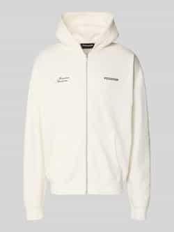 Pegador Oversized Sweatjacke mit Label-Print Modell Rochefort