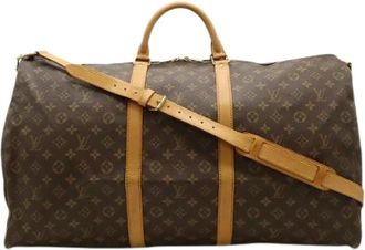 Louis Vuitton unisex, Pre-owned, Brun, Taille: ONE Size Sac de voyage en toile Pre-owned