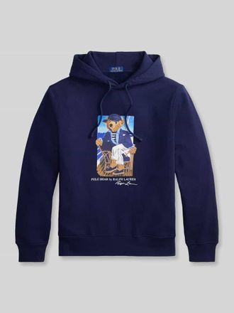 Polo Ralph Lauren Regular Fit Hoodie mit Polo Bear Print