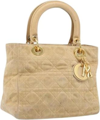 Dior Sac &agrave; main vintage Pre-owned - Femme - Pre-owned - Beige - Taille: ONE Size