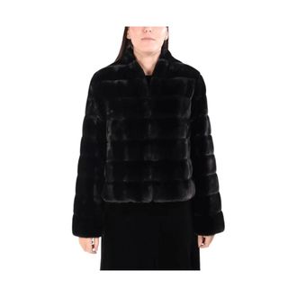 Marella Kunstpelzjacke - - Jackets - Damen - Schwarzk - M