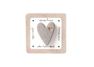 Good old Friends Terrazzo Herzmagnet Vielen lieben Dank