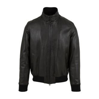 Aspesi Jacke mit Frontrei&szlig;verschluss - - Jackets - Herren - Schwarzk - 2XL