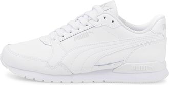 Puma St Runner V3 L, Unisex-Sneaker - Erwachsene, Puma White Puma White Puma Black, 44,5 EU