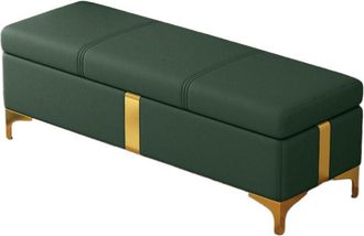 Generic Sitzbank Mit Stauraum Gro&szlig;e Aufbewahrungsbank Mit Kissen Fu&szlig;bank Bettbank Sitztruhe Aus PU-Leder-Material F&uuml;r Wohnzimmer Schlafzimmer Flur Schuhbank(D