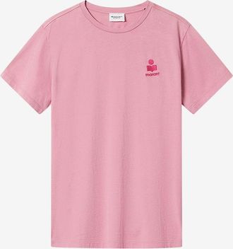 Isabel Marant Tee Shirt Aby - Femme - Bubblegum-granita - Taille XS - Marant &Eacute;toile