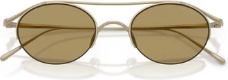 Giorgio Armani unisex, Accessoires, Jaune, Taille: 49 MM Ar6172T Lunettes de soleil