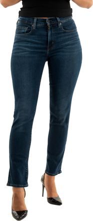 Levi's Damen 724 High Rise Straight Jeans,Blue Wave Dark,32W / 32L