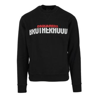 Dsquared2 Sweatshirt - - Sweatshirts & Hoodies - Herren - Schwarzk - XS