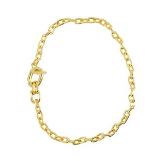 Paco Rabanne XL Link Anh&auml;nger Halskette - - Accessories - Damen - Gelb - ONE SIZE