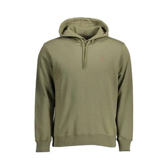 Napapijri Gr&uuml;ner Baumwoll Herren Pullover - - Sweatshirts & Hoodies - Herren - Gr&uuml;n - XL