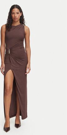 Bardot Bardot Abendkleid Reed 60435DB Braun Slim Fit