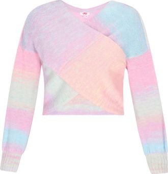 Mymo Pullover Frauen rosa mehrfarbig