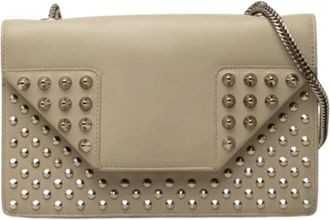 Saint Laurent Sac bandouli&egrave;re vintage doccasion - Femme - Pre-owned - Beige - Taille: ONE Size